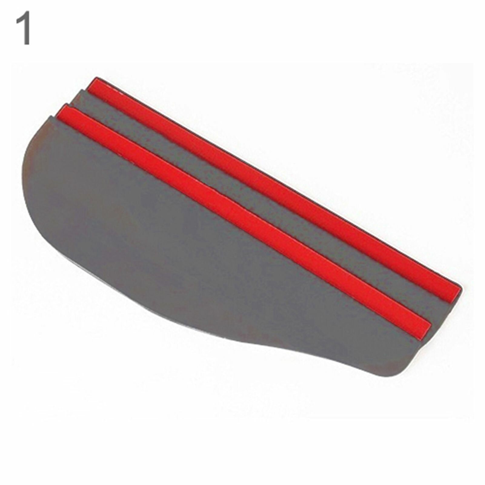 Baidali 2 шт: защитные козырьки на боковые зеркала 18,5×5,5 см, самоклеящиеся, водонепроницаемые, защита от дождя и снега