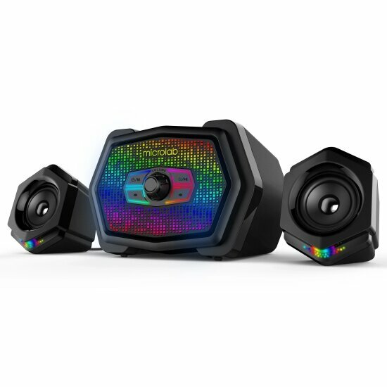 Акустическая система 2.0 Microlab U220 Black