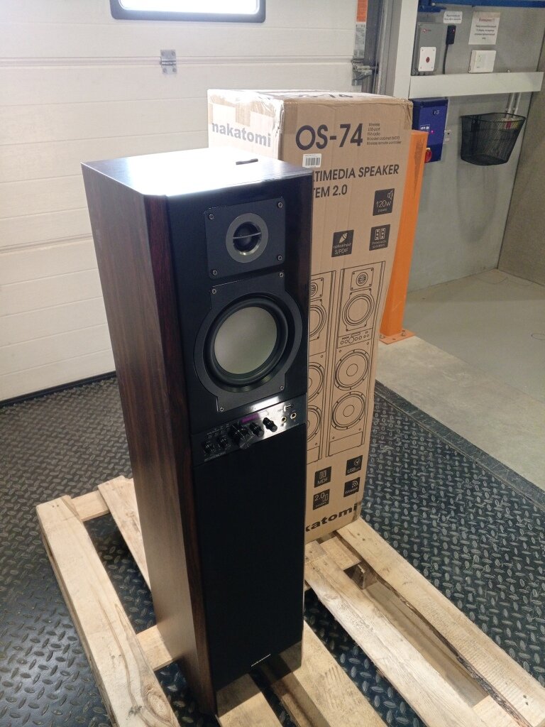 Акустика 2.0 NAKATOMI OS-74 коричневый (1454238)