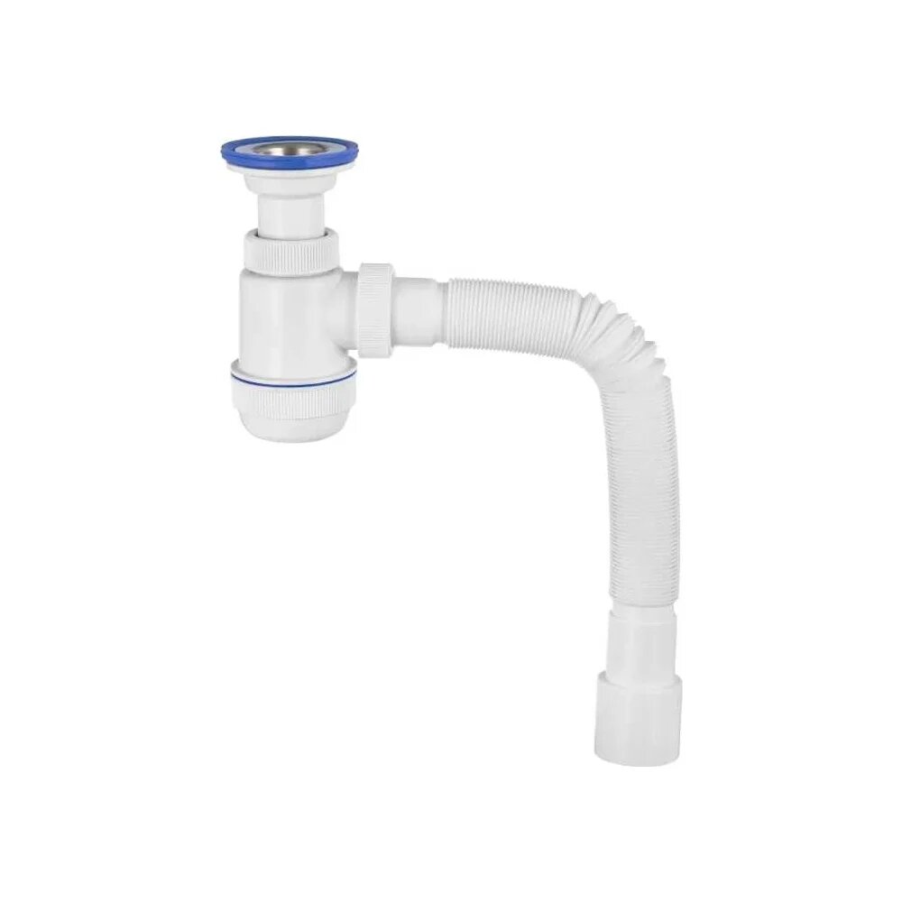 Сифон для раковины и умывальника в ванной комнате с литым выпуском и, умывальников и раковин