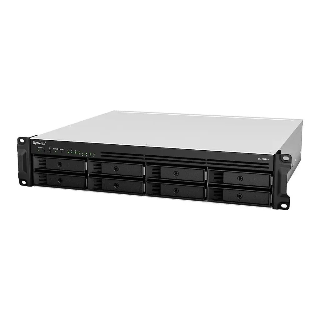 Сетевое хранилище NAS SYNOLOGY RS1221RP+ 8-bay стоечный Ryzen V1500B