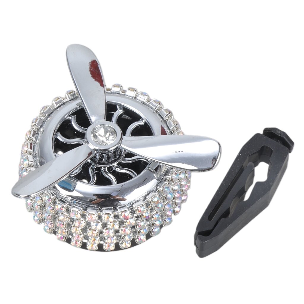 Вентиляционное отверстие Парфюмерный зажим Дезодорант для запаха автомобиля Внутреннее украшение интерьера для авто Декоры автомобилей Долговечные хрустальные подарки