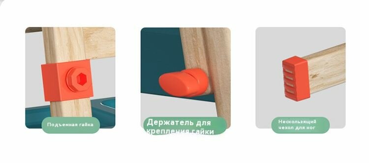 Детская двусторонняя доска для дома с кронштейном, детская уличная доска для рисования, магнитная, 130 см