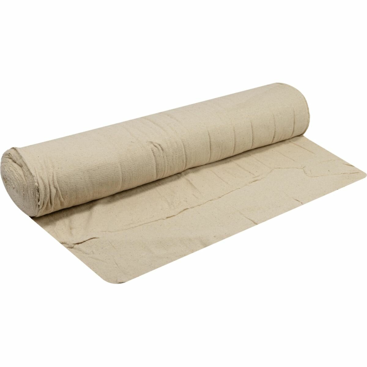 Полотно техническое холстопрошивное ХПП белое, рулон 1,4х50м, 150 г/м2 (2272110)