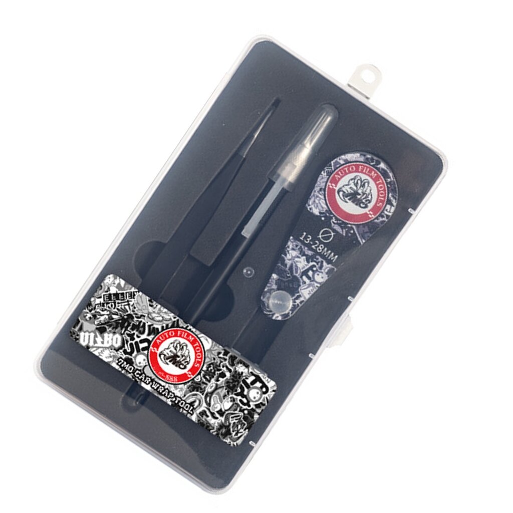 Инструмент для обрезки Помощник для вырезания отверстий 13мм-28мм Инструмент для резки датчика парковки Датчики парковки автомобиля Шаблон для круговой резки