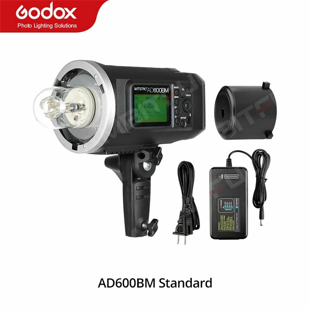 Godox AD600BM 600W GN87 HSS Bowens Mount Внешняя вспышка с 2,4G беспроводной X - системой, аккумулятор 8700 мАч