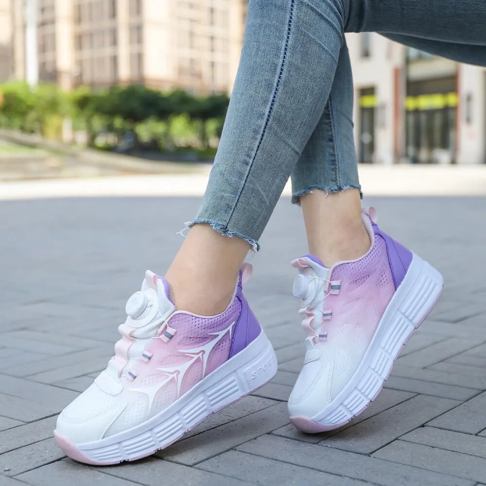 Ролики кроссовки для девочки KERNA размер 37.