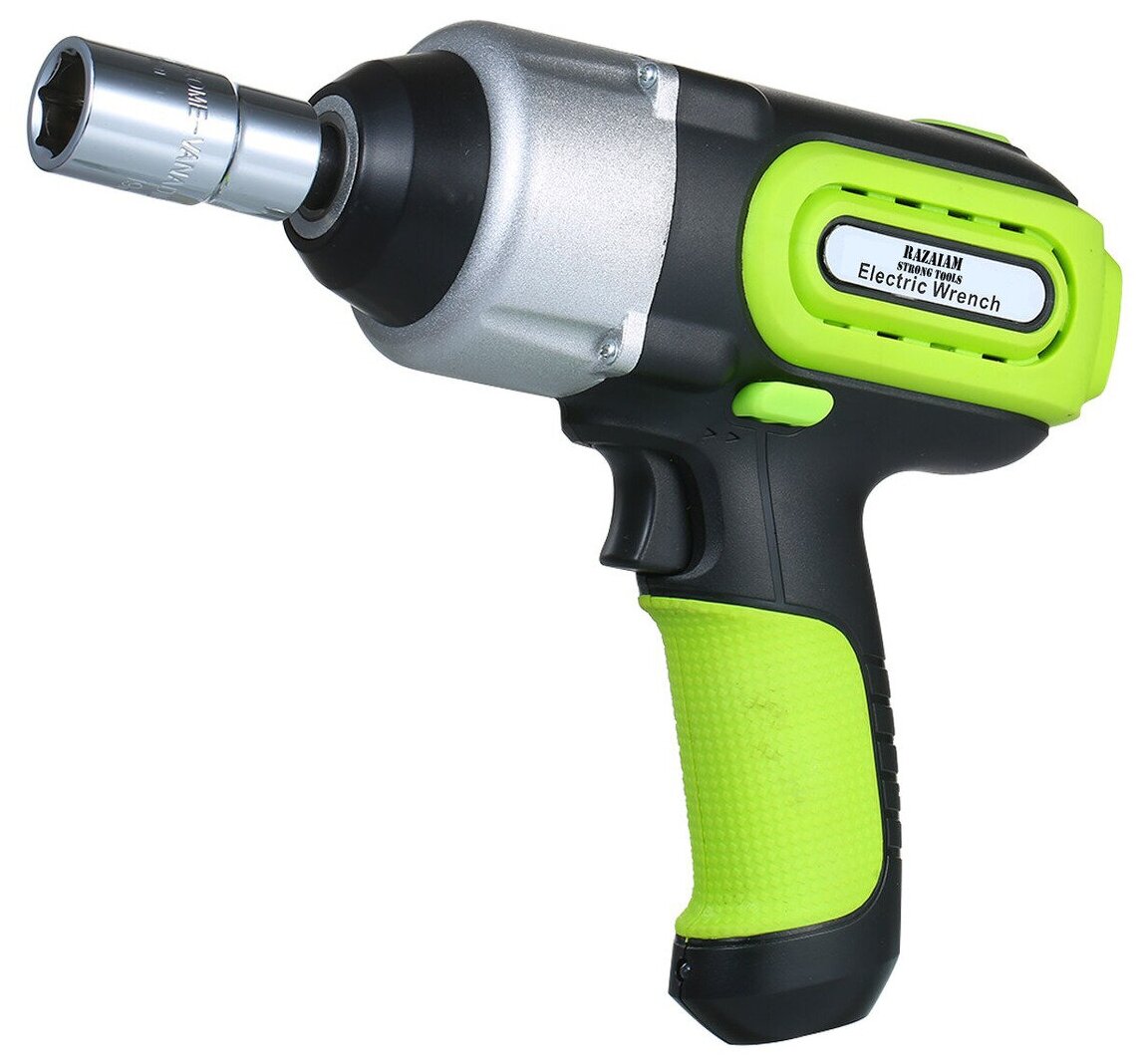 Гайковерт автомобильный RAZAIAN RST-1845, 380 Нм, 80Вт, 2 скорости, в кейсе