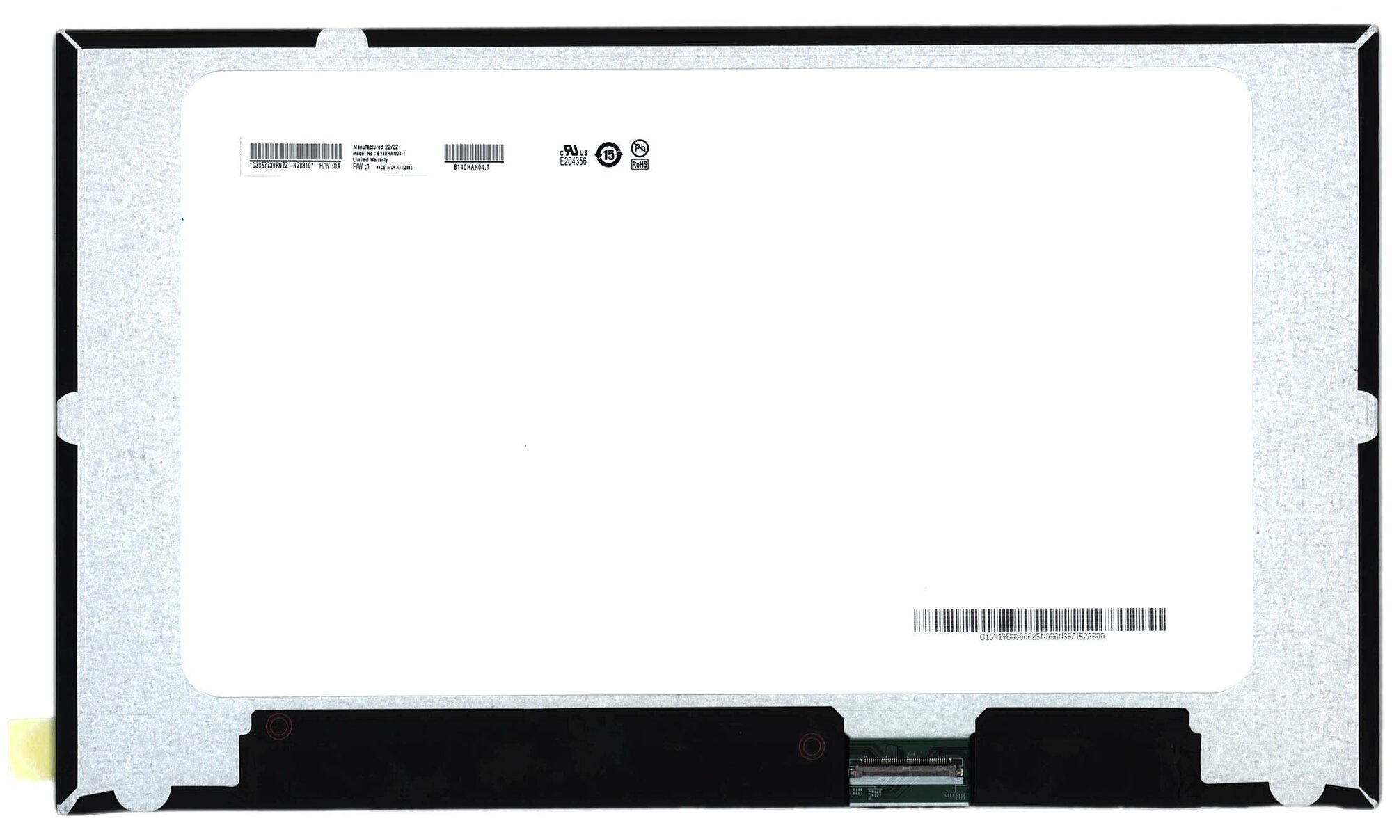 Матрица B140HAN04. T