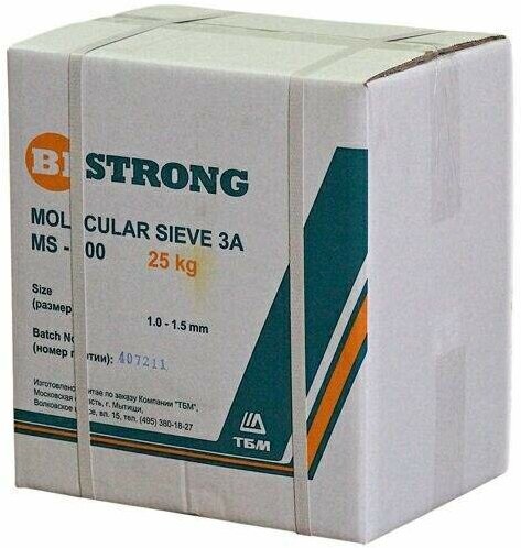 Сито молекулярное Bistrong MS-100 3A 25кг 1,0-1,5 мм