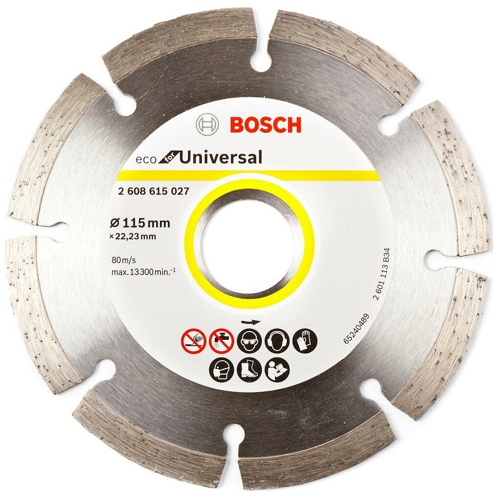 Круг алмазный Bosch Ф115 универсальный ЭКО/ECO (027)