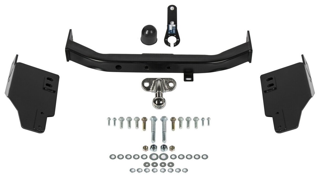 Фаркоп с элект. Smart, для Toyota Land Cruiser Prado 120,150 (кроме Black Onyx), шар F, 1500/75 кг, F.5714.001, Berg (паспорт, сертификат)