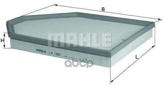 Фильтр воздушный Mahle/Knecht арт. LX1991