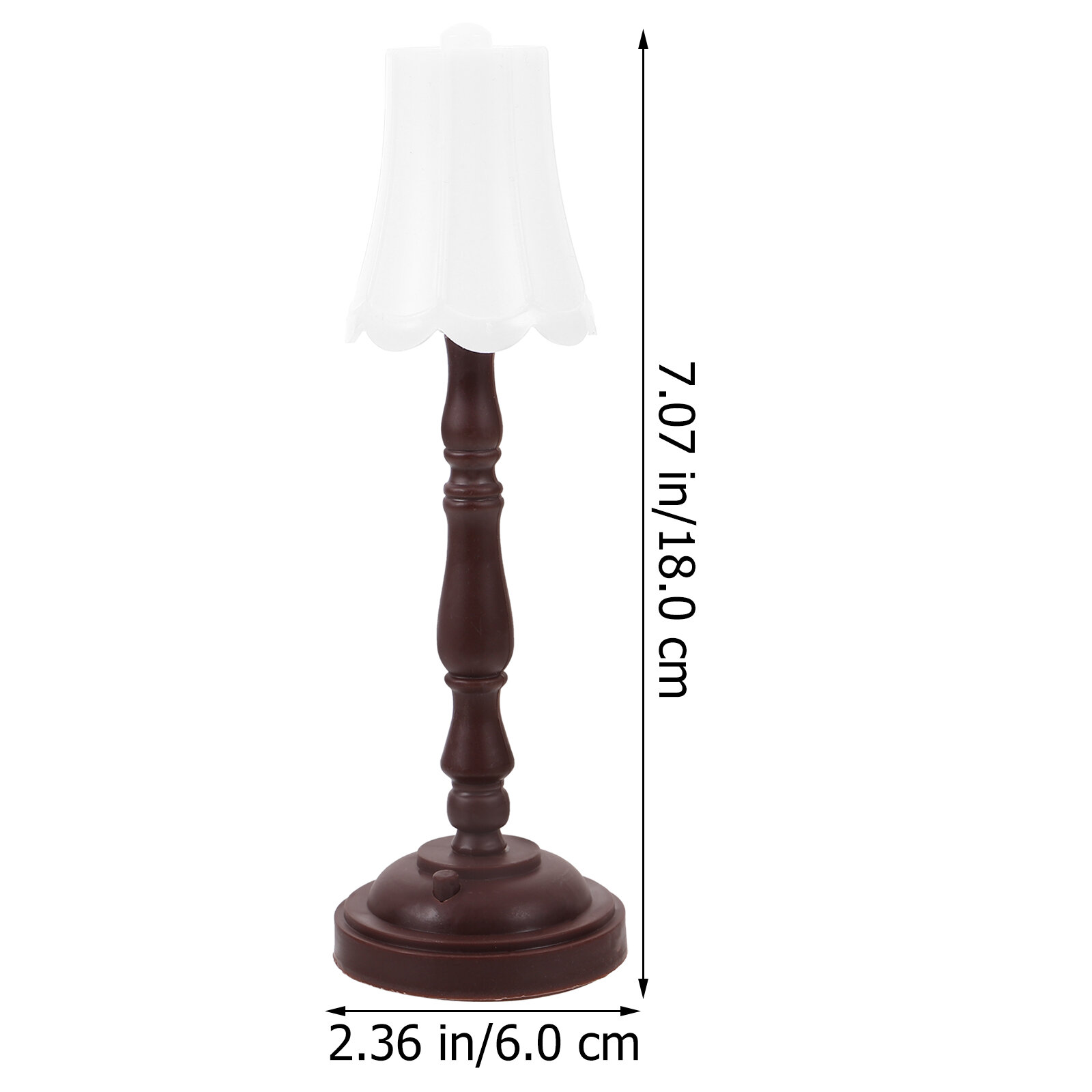 Лампа Для Кукольного Домика Винтажный Мини Столик Свет Miniature Desk Lamp Model 18.00X6.00X6.00Cm