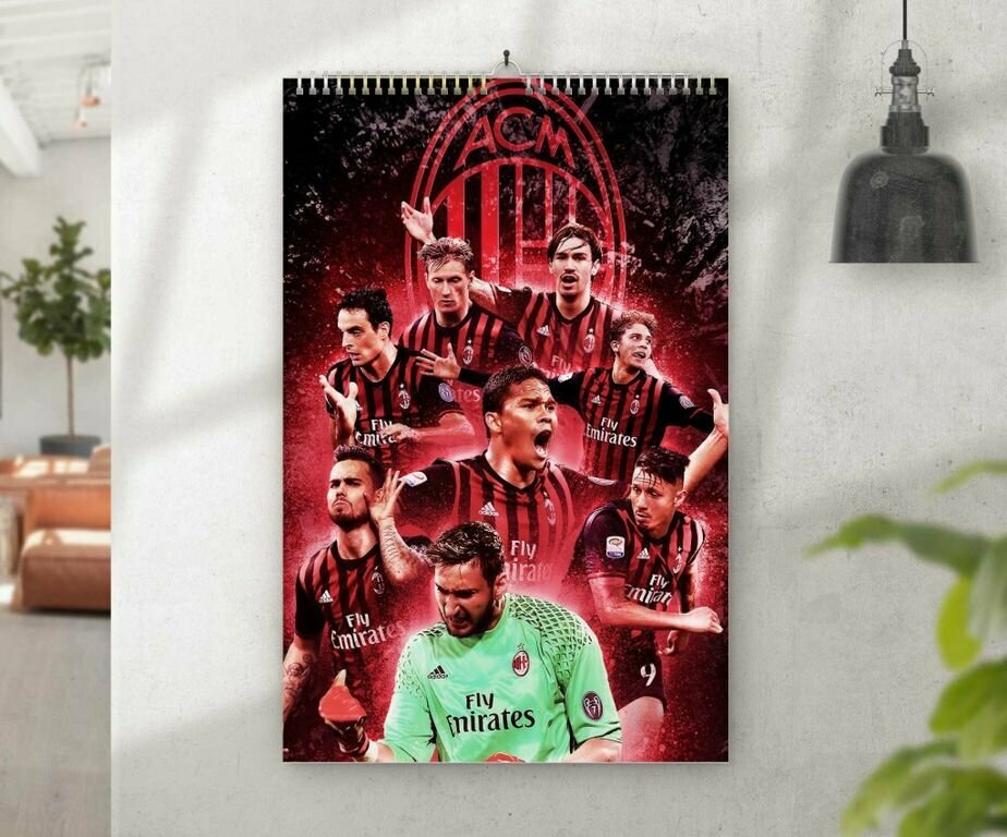Календарь перекидной Milan, Милан №12
