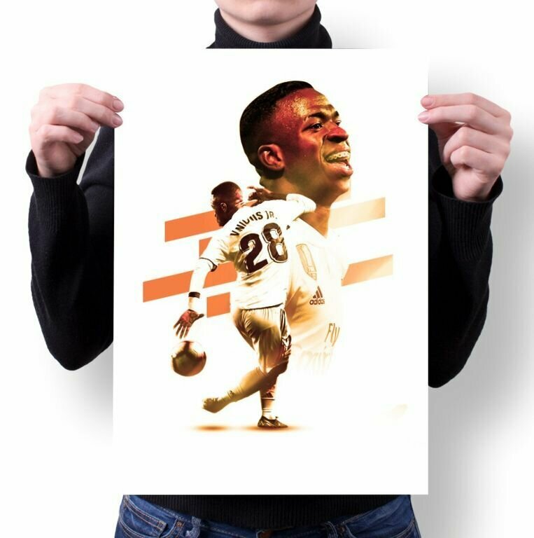 Плакат Vinicius Junior, Винисиус Джуниор № 9