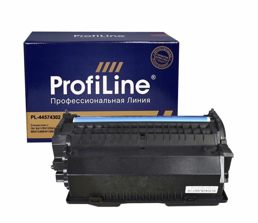 Драм-картридж PL-44574302 для принтеров Oki В411/B412/B431/B432/MB461/MB471/MB472/MB491/MB492/MB562 Drum 25000 копий ProfiLine