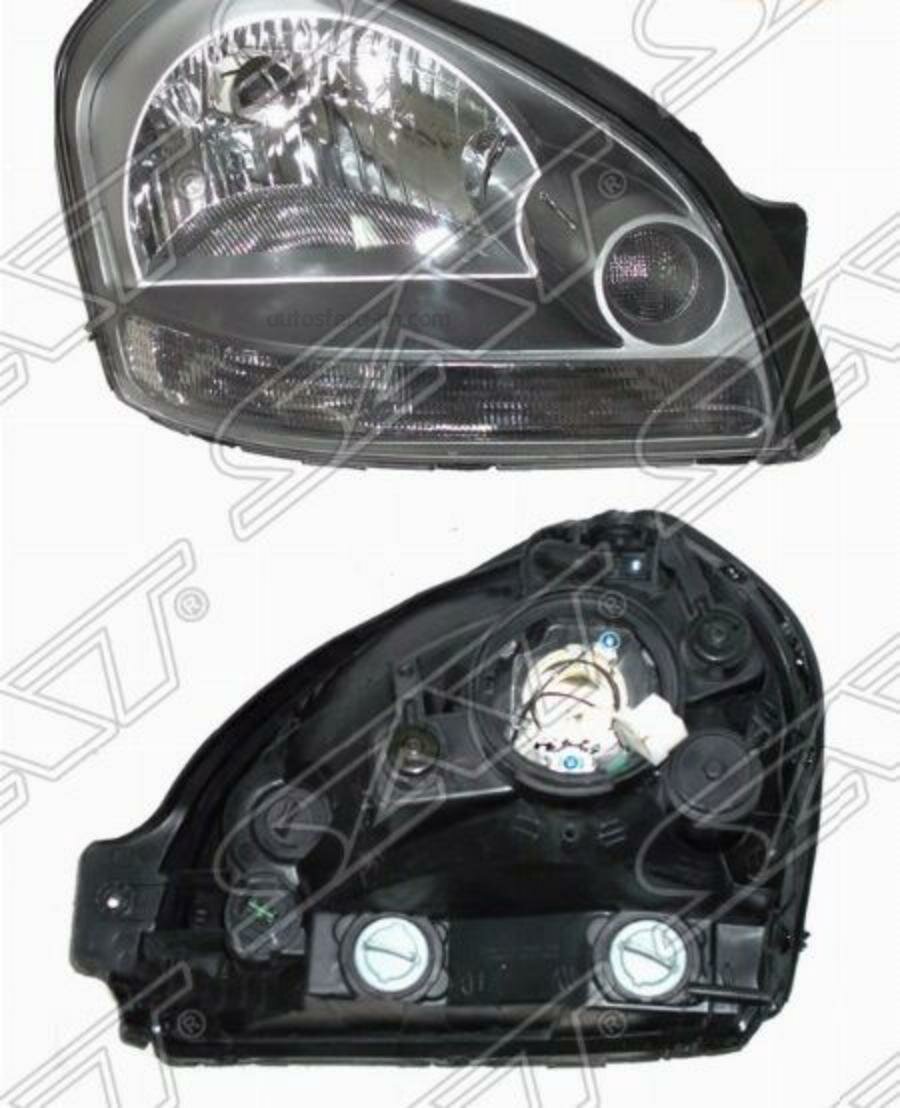 SAT ST2211134RLDE2 Фара Hyundai Tucson 04-09 (Справа/ Галоген/ Ручная регулировка)