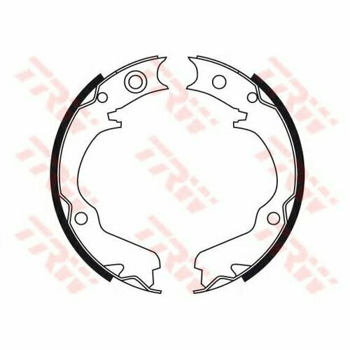 Комплект колодкок стояночного тормоза TRW GS8725 для Subaru Forester, Impreza, Legacy I, II, III, IV, Outback