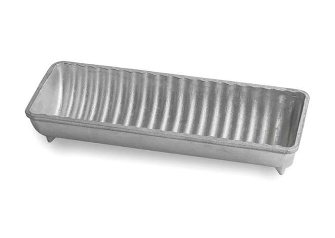 Форма для выпечки рулетов/рулетница алюминиевая ЛР1 (280*100*55 мм)