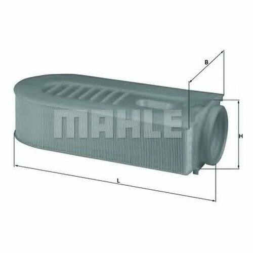 Фильтр воздушный Knecht/Mahle LX16861 для Mercedes C-CLASS C204, S204, W204, CLS C218, X218, E-CLASS A207, C207