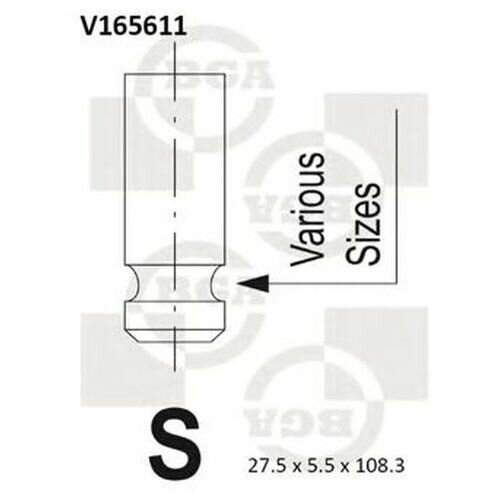 Выпускной клапан Bga V165611