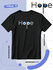 Футболка SMAIL-P надежда hope, 1 шт., размер 3XS, чёрный