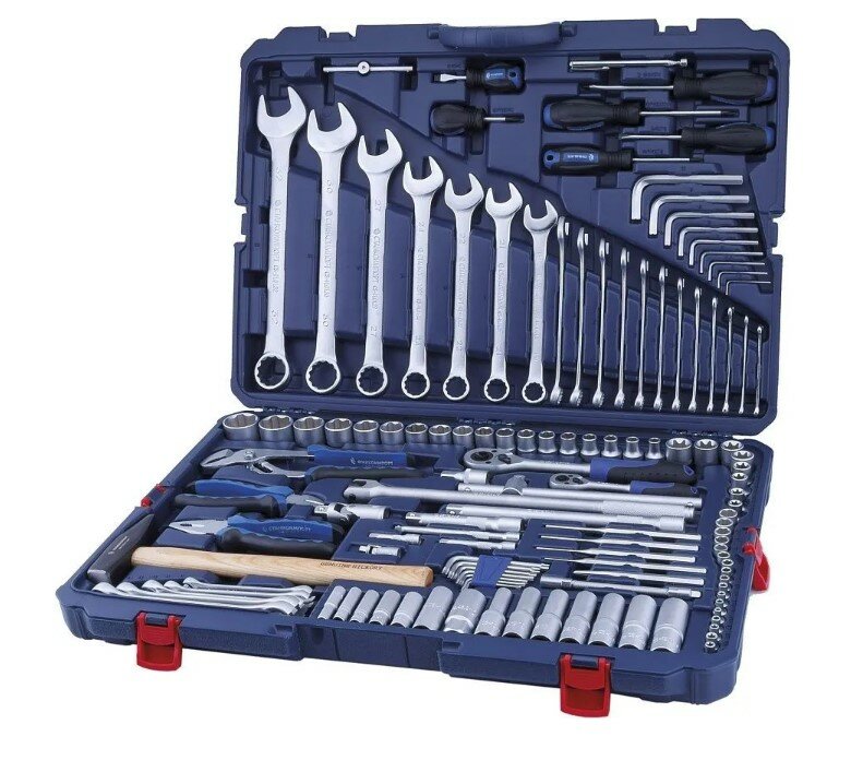 Набор инструмента для автомобиля, дома (127 предметов), станкоимпорт