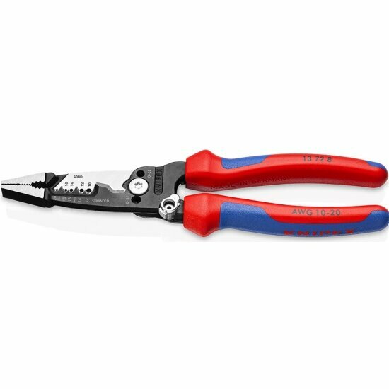 Клещи электромонтажные Knipex , 7-в-1, американская модель, 200 мм, 2-комп ручки