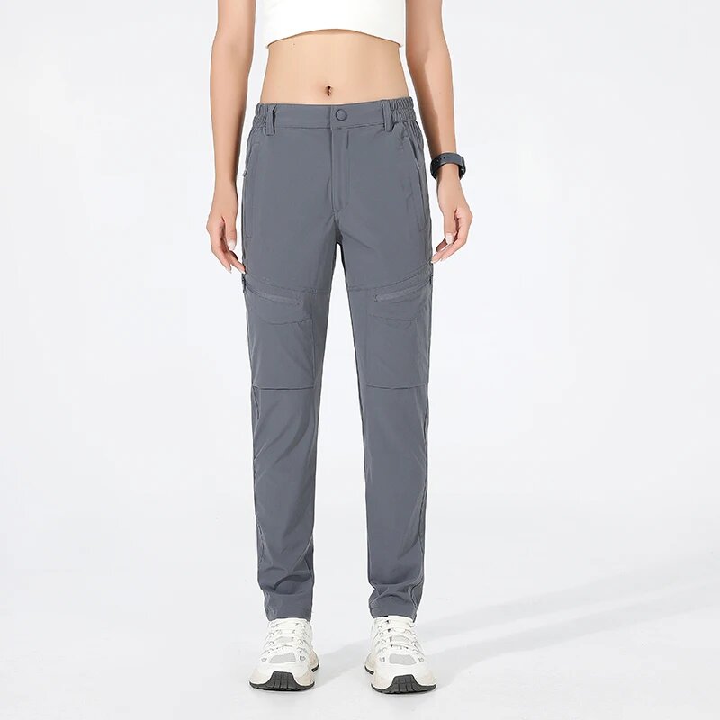 Женские походные штаны LNGXO Серый, XL, Women Gray