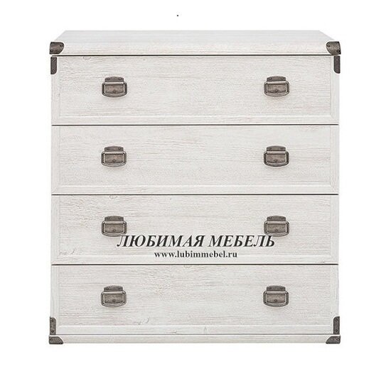 Комод БРВ-мебель Индиана JKOM 4s/80 Сосна каньйон