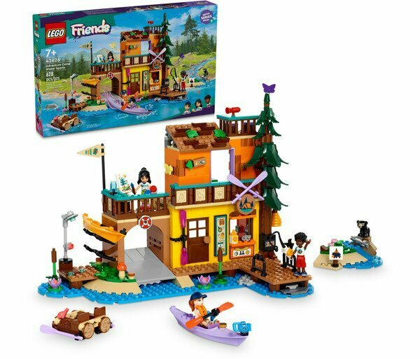 Конструктор LEGO Friends 42626 Кемпинг для водных видов спорта (Lego 42626)