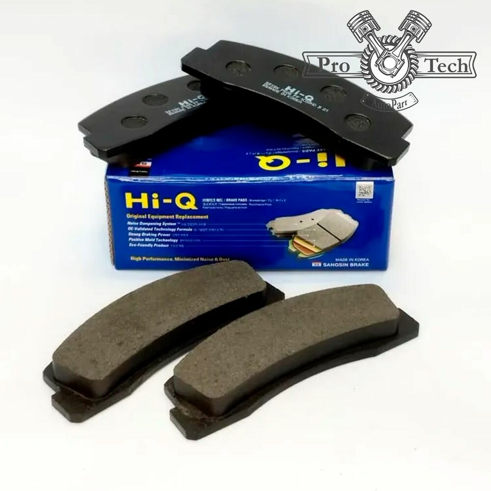 Тормозные колодки передние ВАЗ 21214 2131 2123 Нива Шевроле Нива Урбан SP1168 HI-Q арт. 2121-3501090