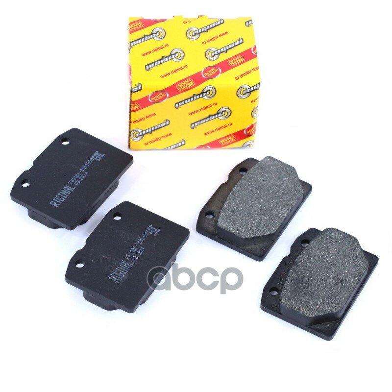 Колодка тормозная передняя (кт.4шт.) для а/м ВАЗ-2101-07 Riginal RG21013501090 Riginal арт. RG21013501090