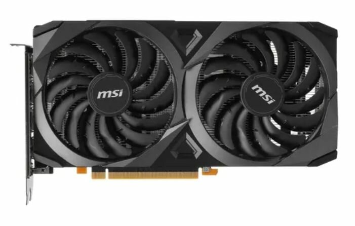 Видеокарта MSI GeForce RTX 3060 VENTUS 2X OC (RTX 3060 VENTUS 2X 8G OC) - PCI-E 4.0, 8 ГБ, GDDR6, 128 бит, DisplayPort x3, HDMI, GPU 1320 МГц