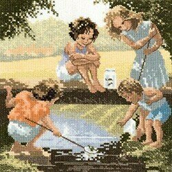 Схема для вышивания Heritage #JCTD403C Tiddlers (Малыши)