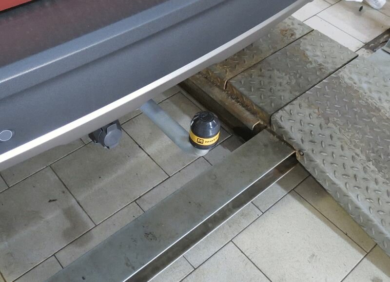 Фаркоп Motodor для Haval Dargo 2022 - н. в (цинк. шар) 93112-A