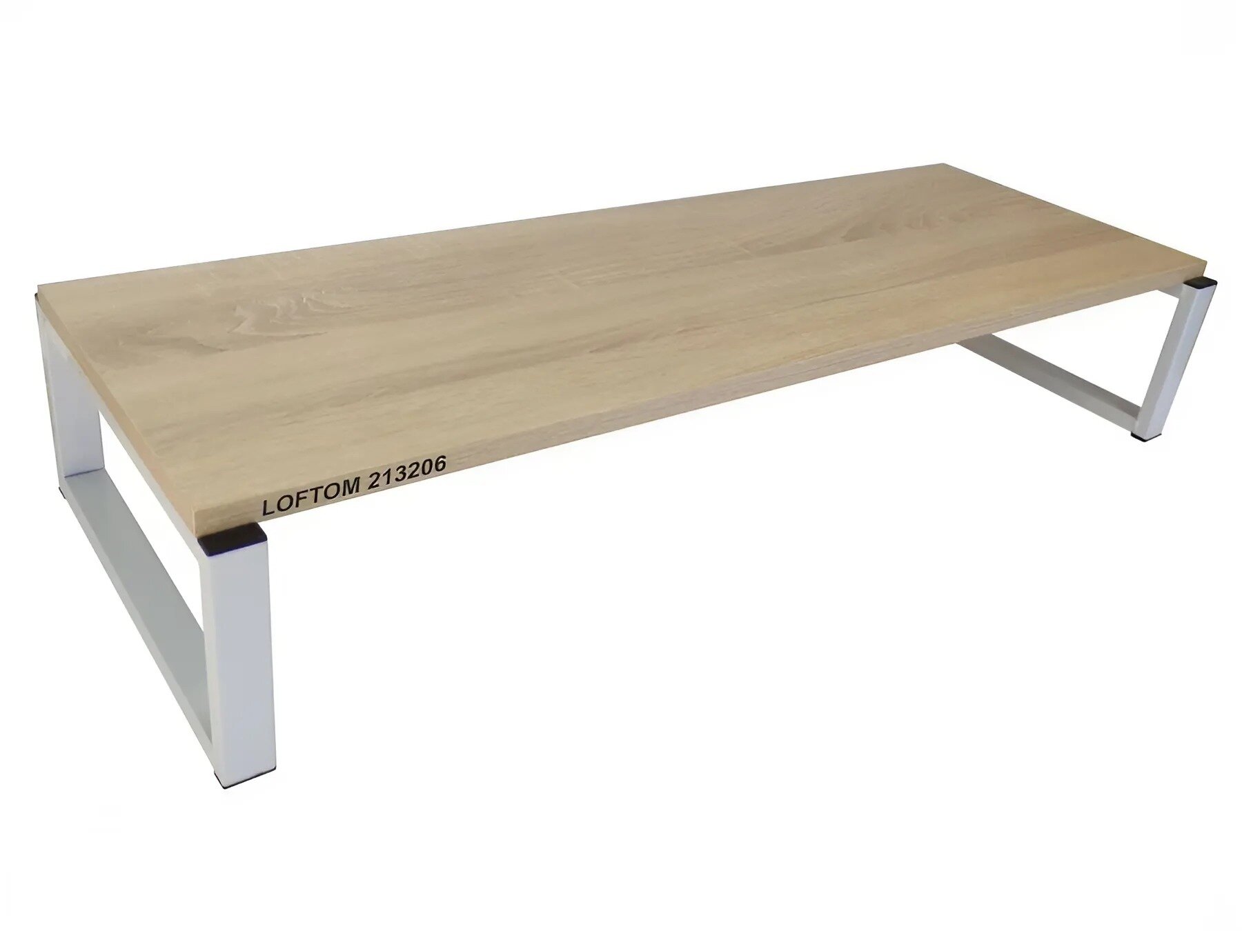 Полка для техники GARROSS "SIBERIA 213206", одна полка 30х90 см, высота 17 см, каркас серый, цвет полок дуб сонома