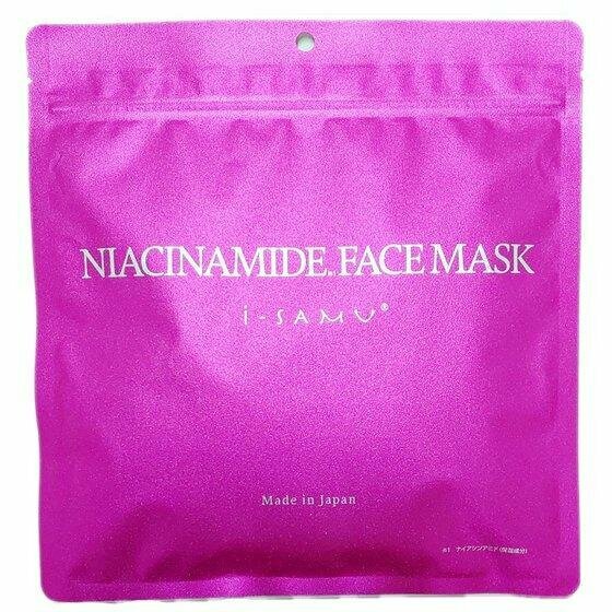 Маска для лица i-samu Niacinamide Face mask с ниацинамидом 30 шт, STAYFREE