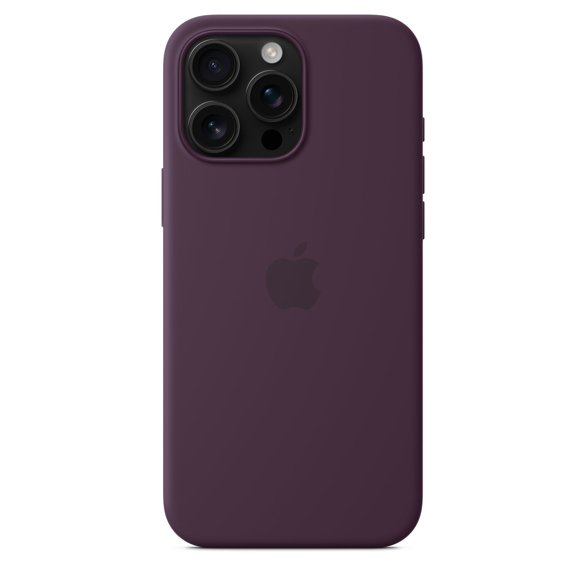 Силиконовый чехол Silicone Case MagSafe для iPhone 16 Pro Max Plum
