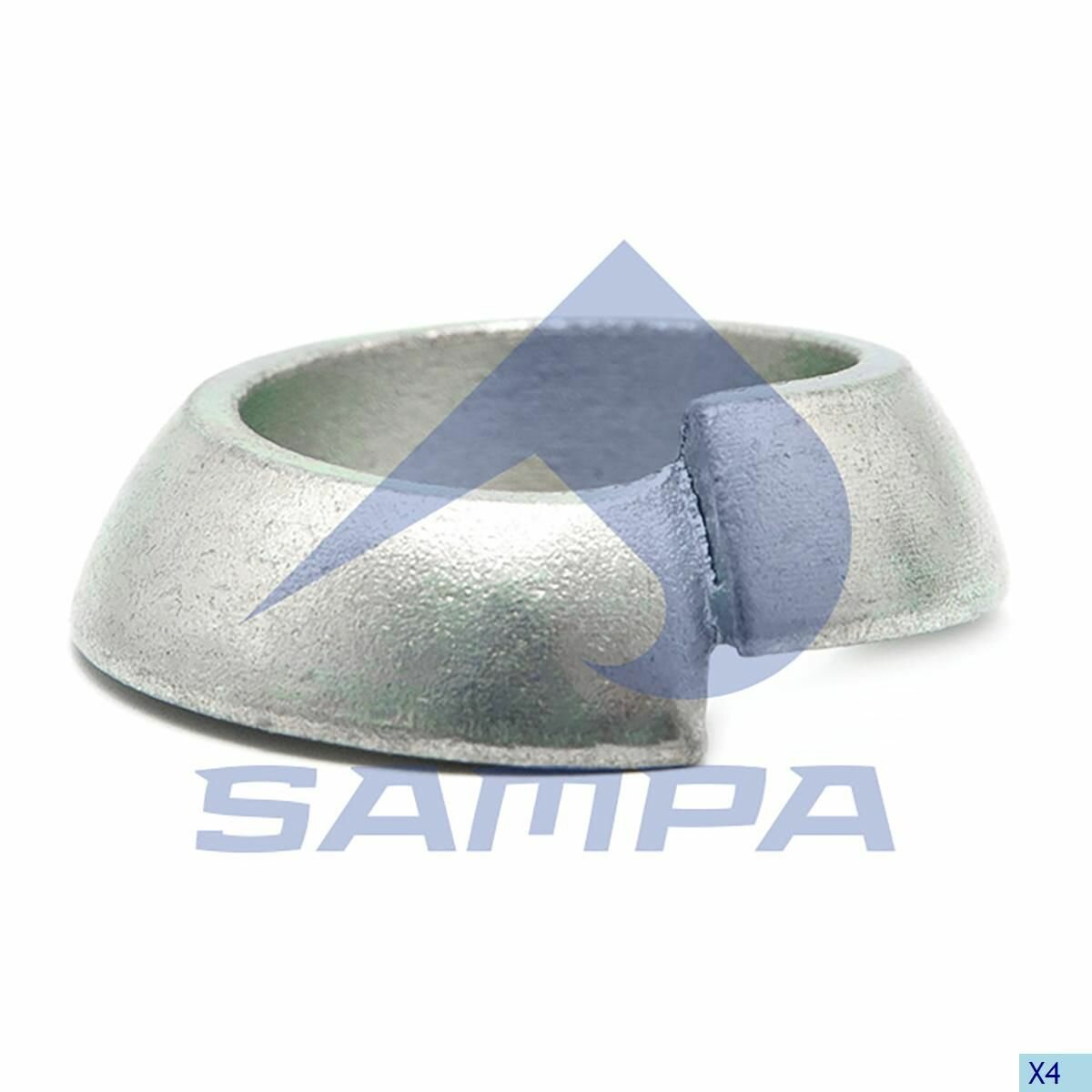 Гровер шпильки колеса MB 18.5x29x8 100.281 SAMPA