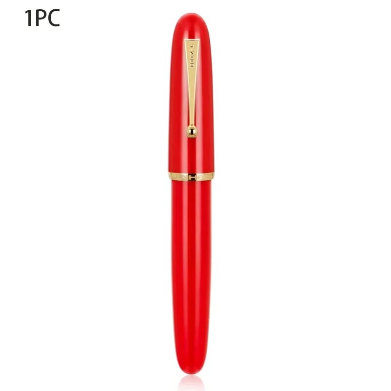 Красная перьевая ручка Jinhao 9019, перо M