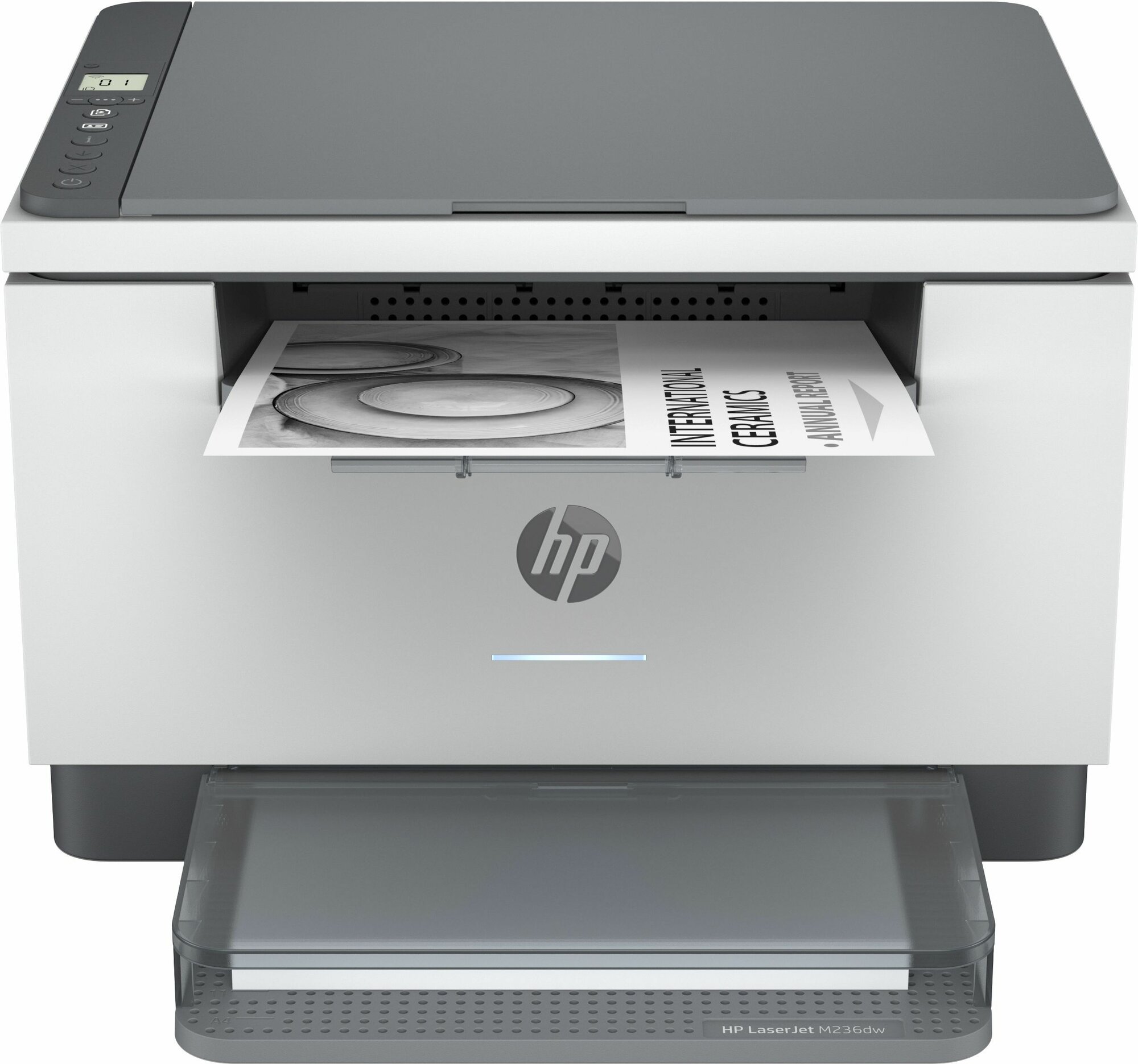 МФУ лазерное HP LaserJet M236dw, ч/б, A4, белый/серый