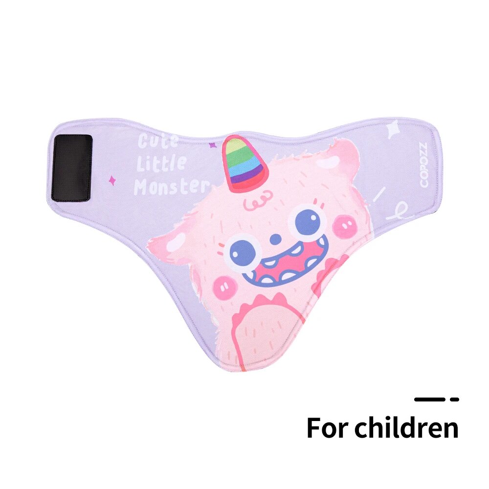 COPOZZ Флисовая балаклава для взрослых и детей Розовый, kids pink monster