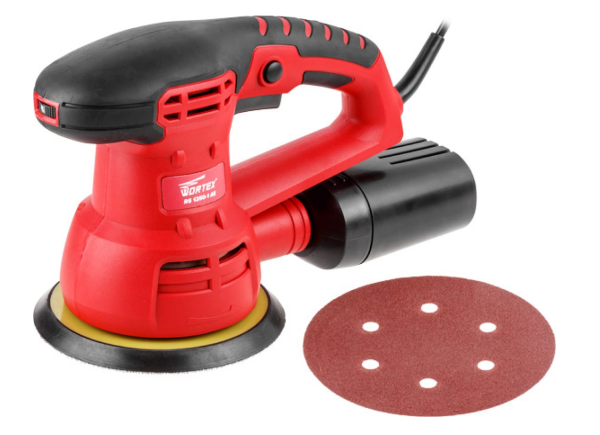 Эксцентриковая шлифмашина WORTEX RS 1250-1 AE в кор. (450 Вт, 150x10000 - 26000 кол/мин, регул.