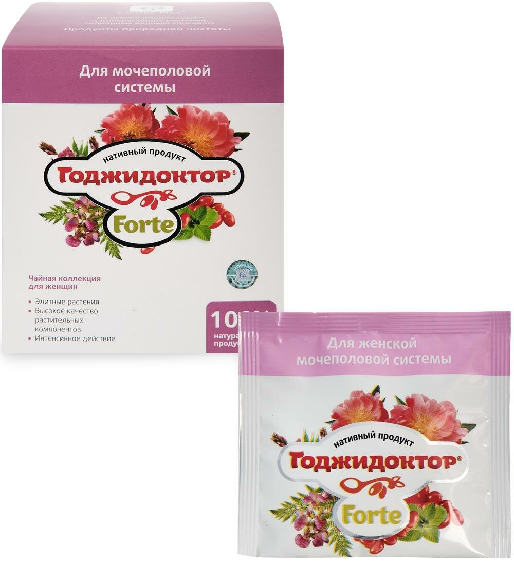 Годжидоктор Форте Чайный напиток для женщин №10*3 г A2159201 Сашера-Мед