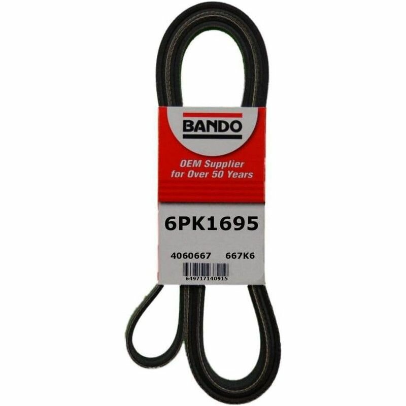 Ремень поликлиновой Bando 6PK1695, для а/м Volkswagen Polo, FORD Fiesta, SKODA Rapid