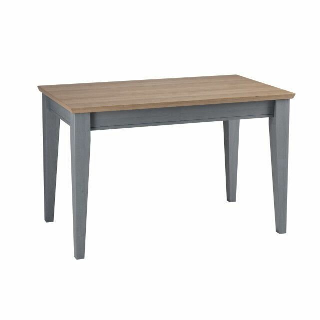 Стол обеденный SanRemi Форест, дерево, 120 см x 70 см, серый 7012, бейц-масло