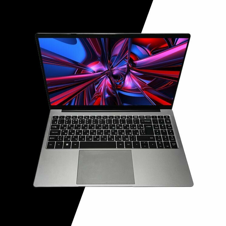 Ноутбук HIPER OFFICE HLP, i5 1235U, 15.6"Core i5 1235U, 8 ГБ DDR4, Intel Iris Xe, SSD 256 ГБ, DOS, Серый (H1574O582DM)