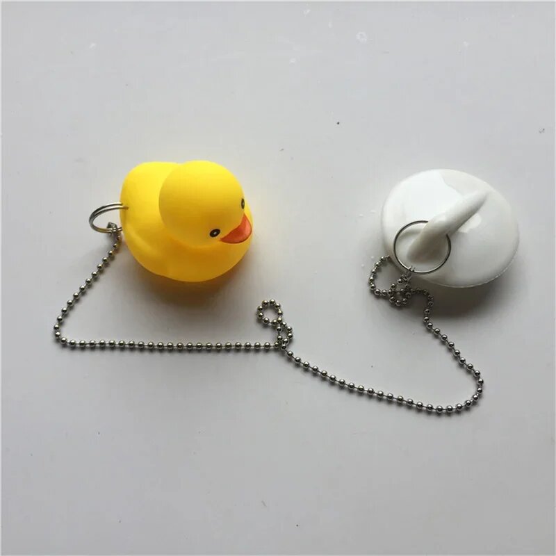 Резиновая заглушка для раковины утка